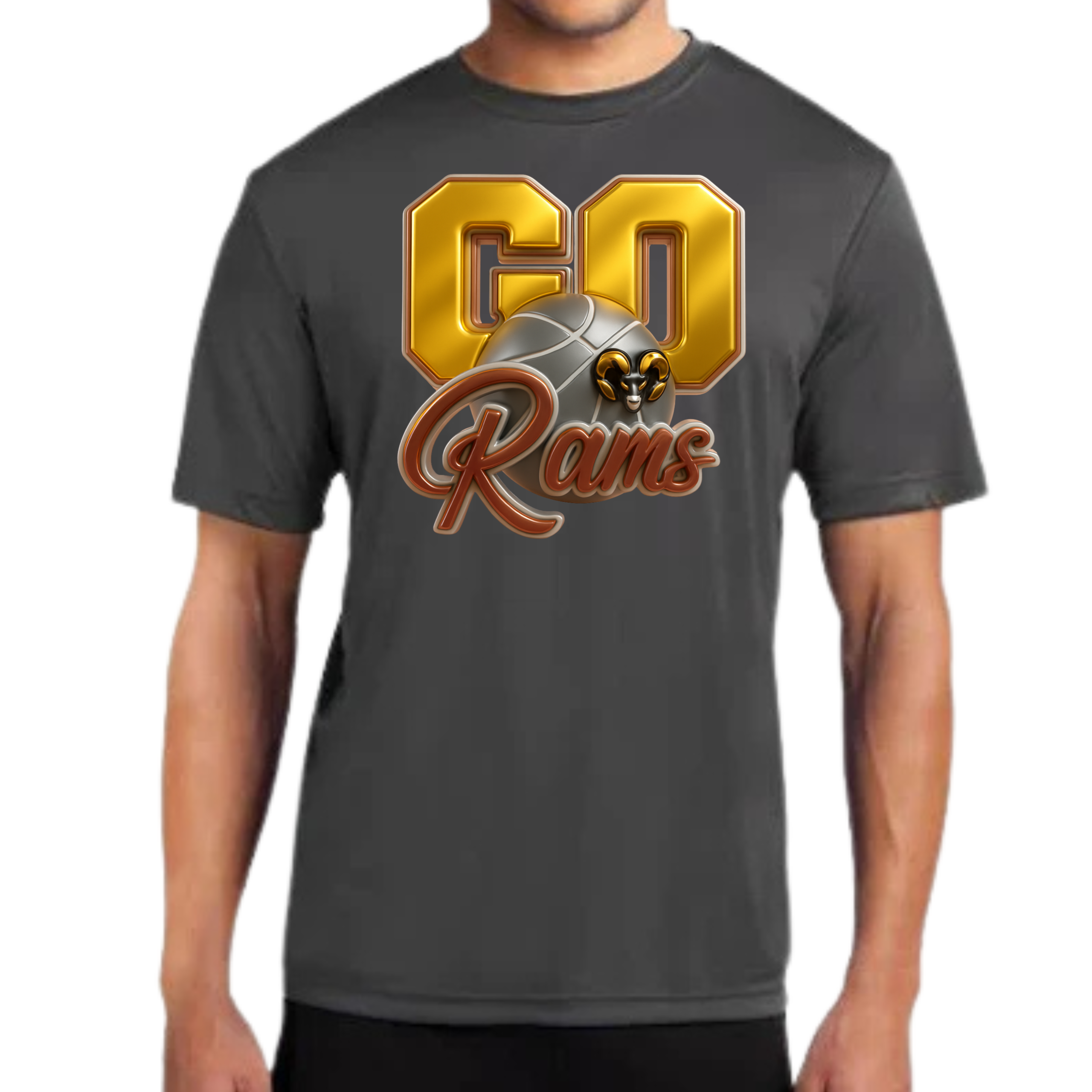 Go Rams Basketball - Lori's Custom Designs